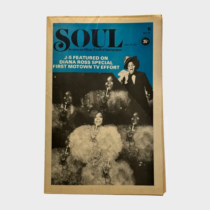 Soul Newspaper Magazine (May 1971) – Michael Jackson Market