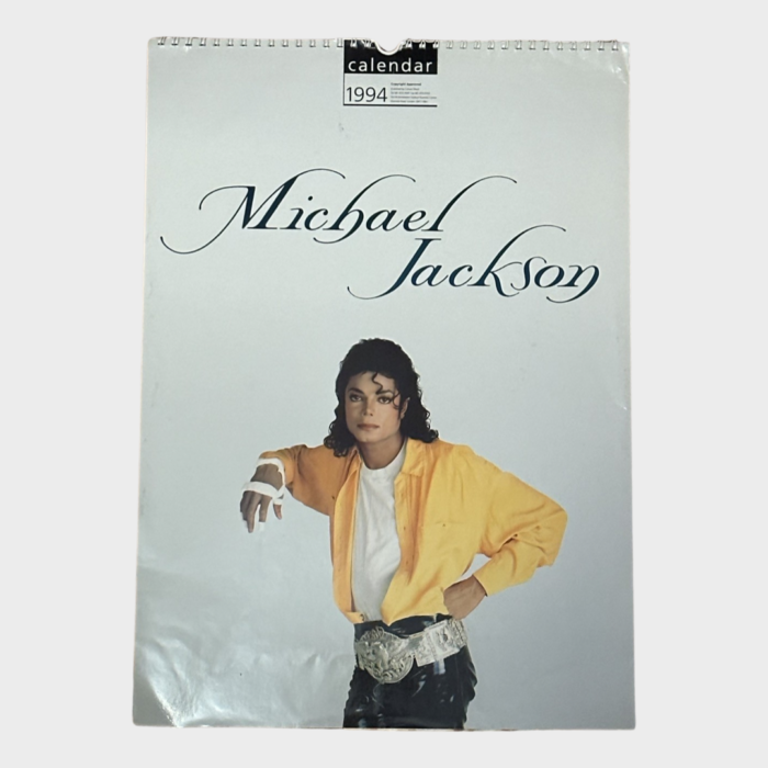 Michael Jackson 1994 Official Calendar – Michael Jackson Market
