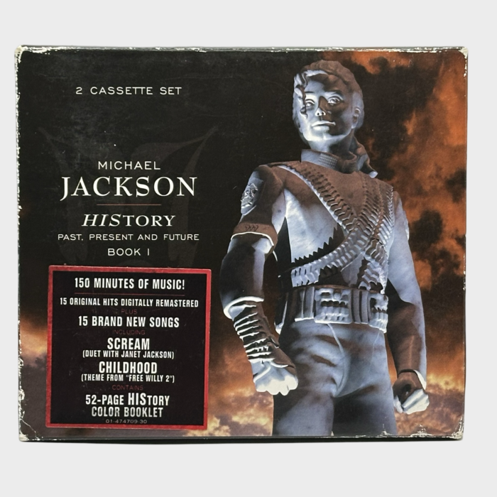 Michael Jackson ‘HIStory’ Cassette Box (USA) – Michael Jackson Market