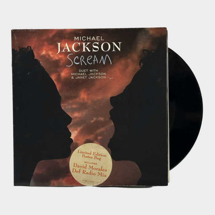 Michael Jackson ‘Scream’ 45 Single Poster Bag (EURO) – Michael Jackson ...