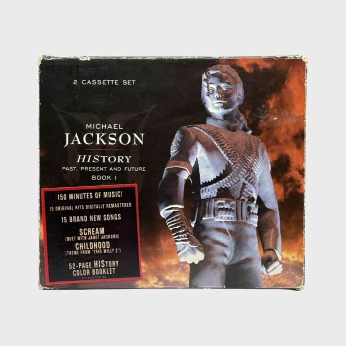 Michael Jackson ‘HIStory’ Cassette Box (EURO) – Michael Jackson Market