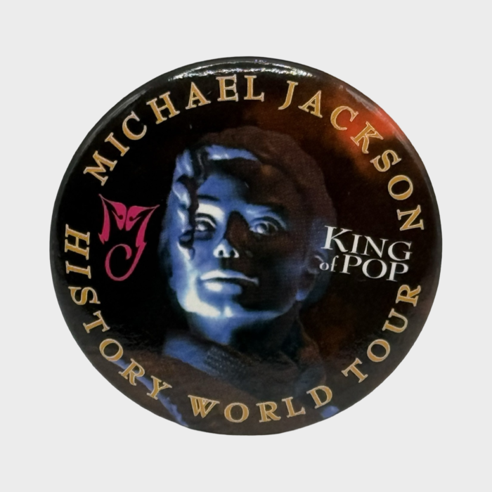 Michael Jackson HIStory World Tour Button Badge – Michael Jackson Market