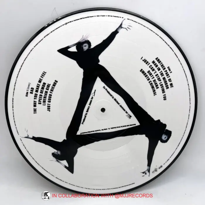 Michael Jackson ‘BAD’ Prototype Picture Disc (UK) – Michael Jackson Market