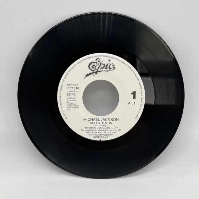 Michael Jackson ‘SPEED DEMON’ Promo 7″ (France) – Michael Jackson Market