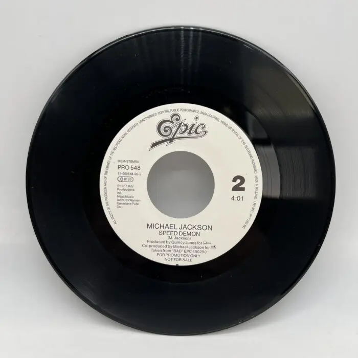 Michael Jackson ‘SPEED DEMON’ Promo 7″ (France) – Michael Jackson Market
