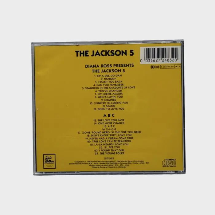 Jackson 5 ‘Diana Ross Presents / ABC’ CD (Germany) – Michael Jackson Market