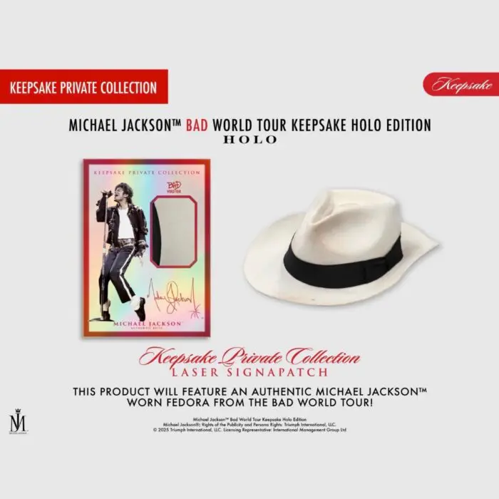 Michael Jackson BAD World Tour Keepsake Holo Breaker Box – Michael ...