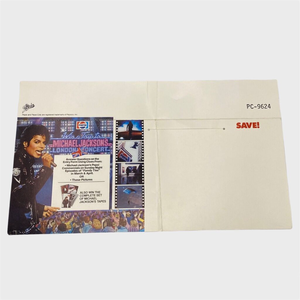 BAD Pepsi Contest Promo Display - Michael Jackson Market