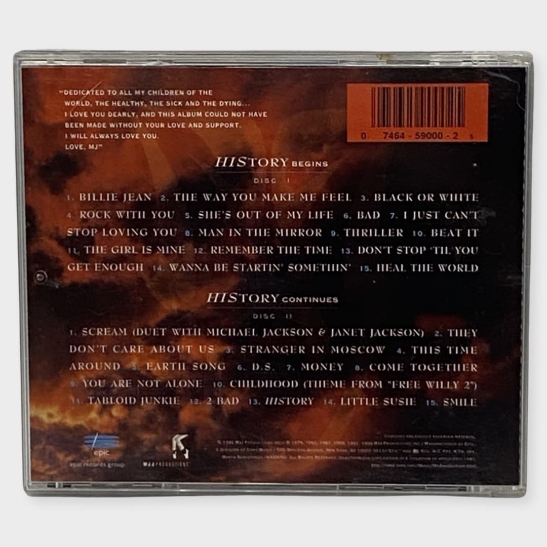 HIStory CD (USA) – Michael Jackson Market