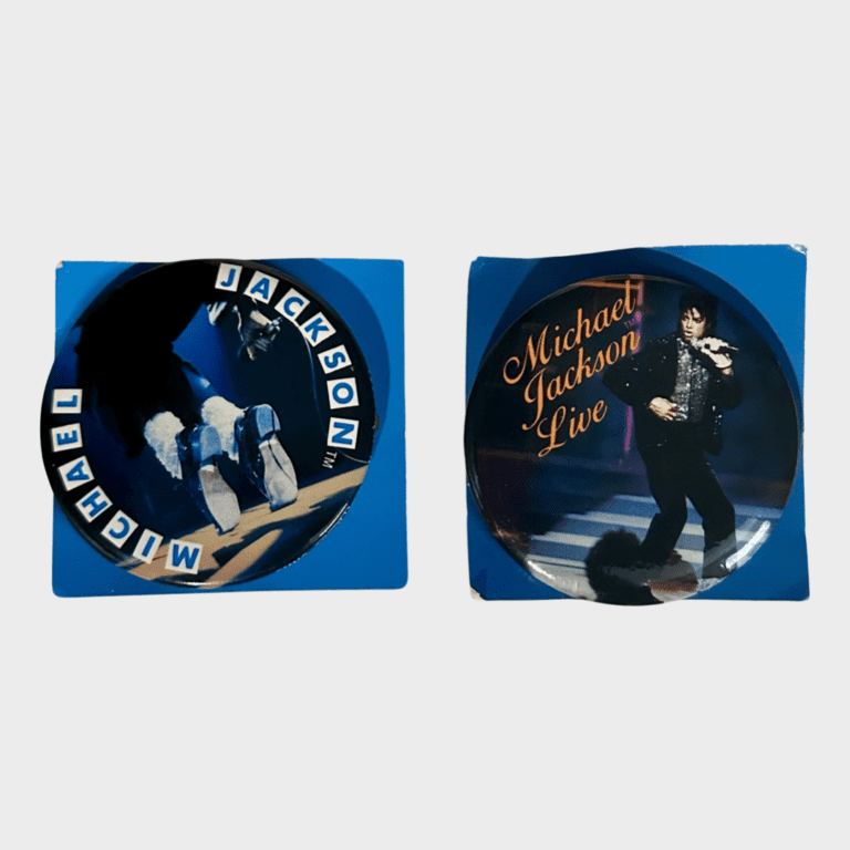 Michael Jackson Two Official Thriller Buttons – Michael Jackson Market