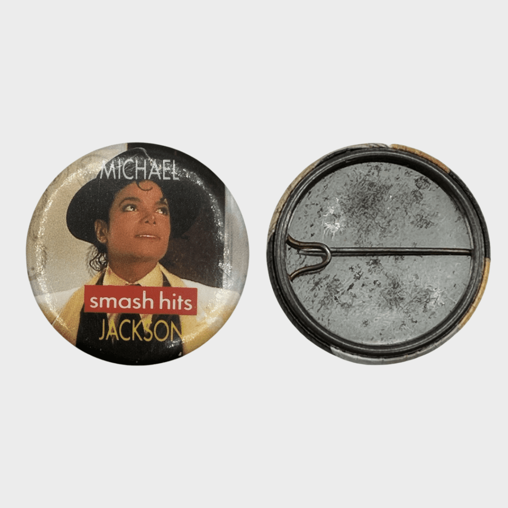 Michael Jackson Smash Hits Button – Michael Jackson Market