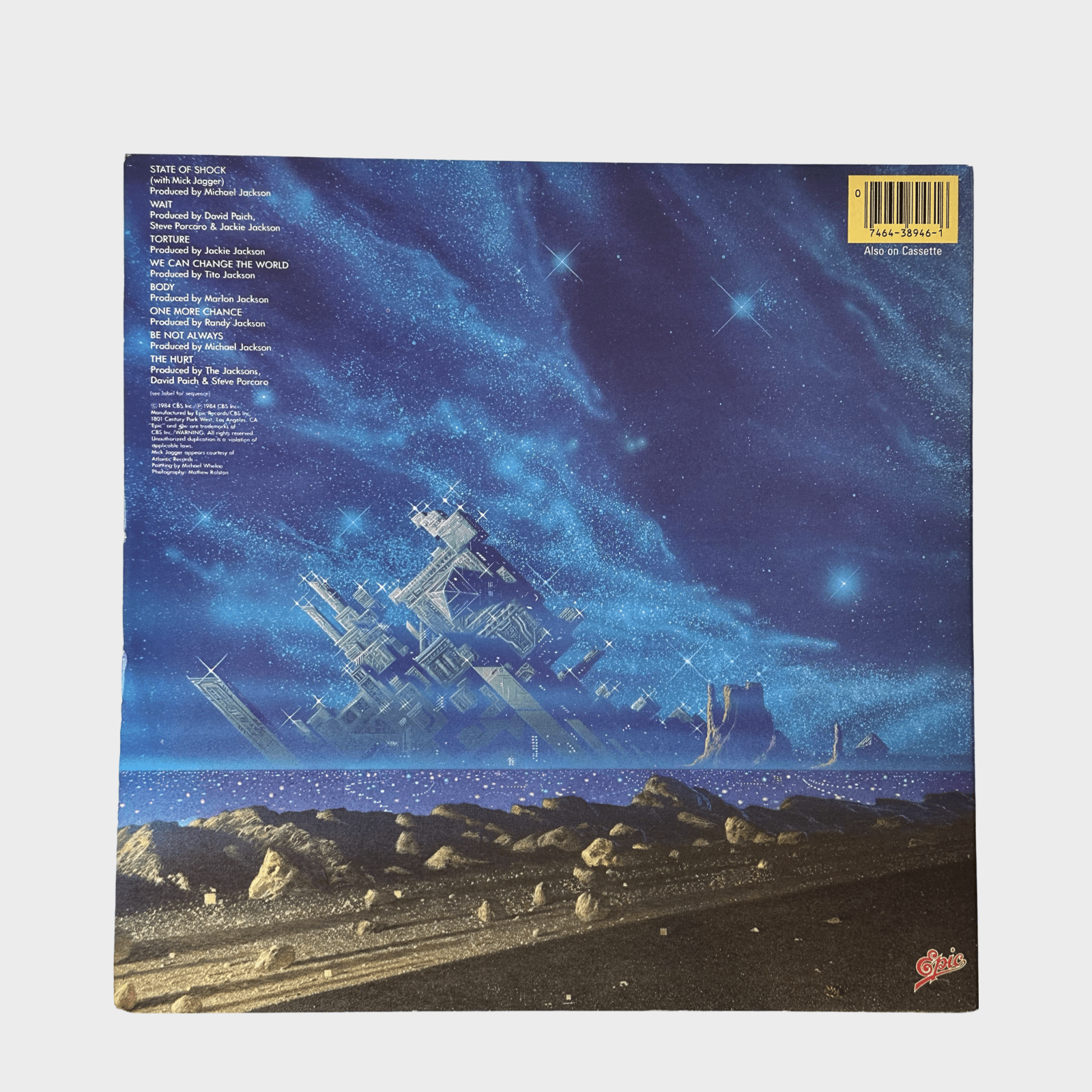 The Jacksons ‘Victory’ LP Record (USA) – Michael Jackson Market