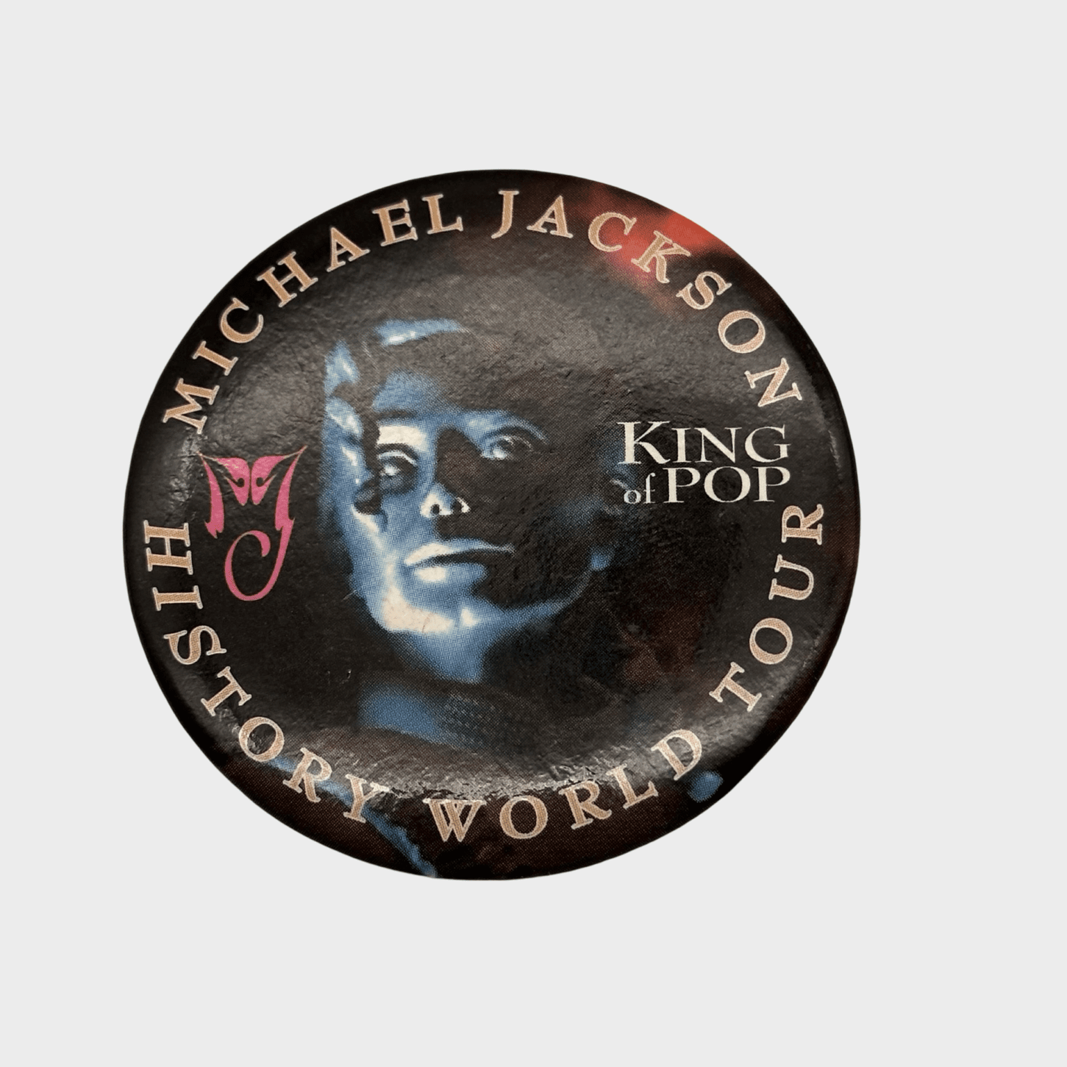 Michael Jackson HIStory World Tour Button Badge – Michael Jackson Market