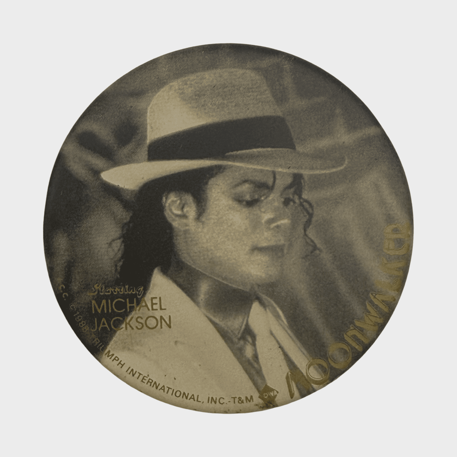 Michael Jackson Moonwalker Large 3″ TOWA Badge Button (Japan) – Michael ...