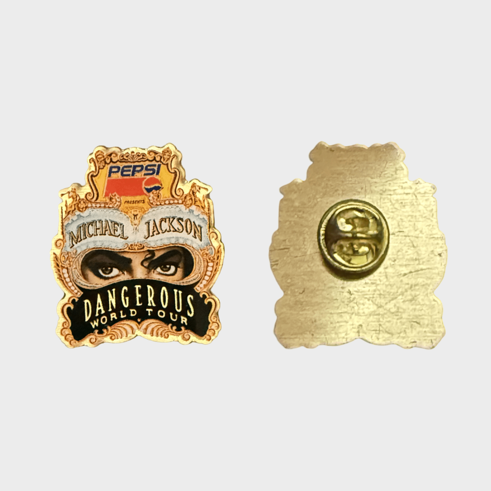 Michael Jackson ‘Dangerous’ Promo Pin – Michael Jackson Market