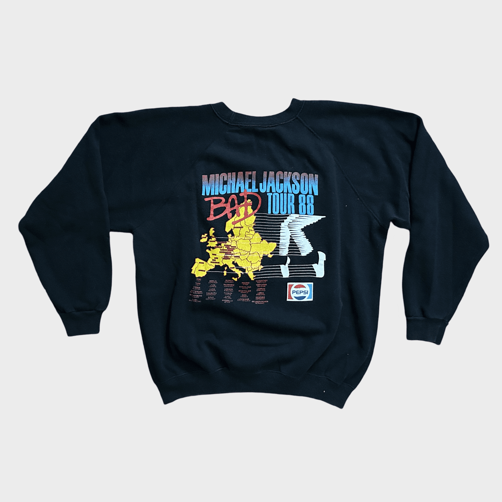 Michael Jackson BAD World Tour Sweatshirt Jumper – Michael Jackson Market