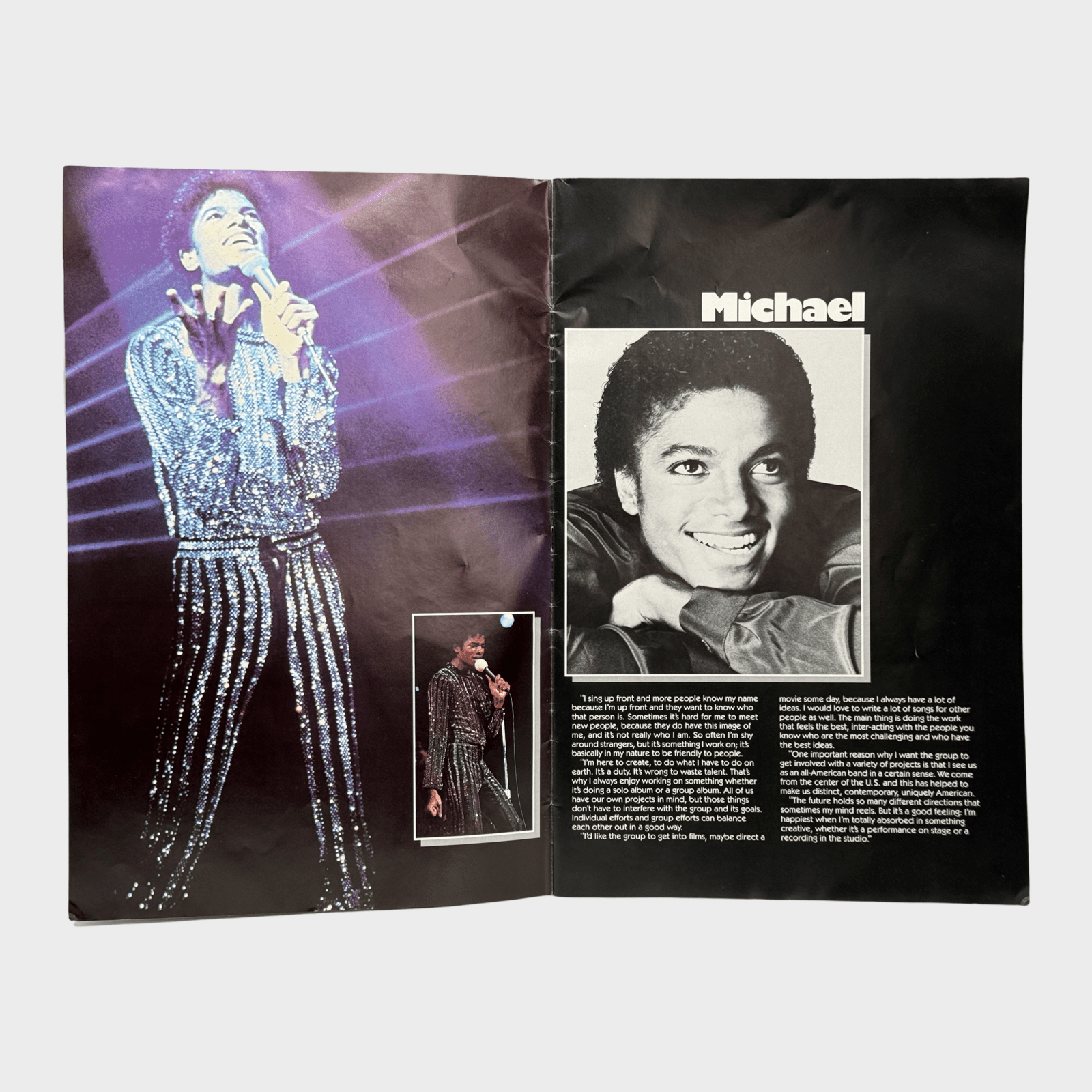 The Jacksons Triumph World Tour Program Book (USA) – Michael Jackson Market