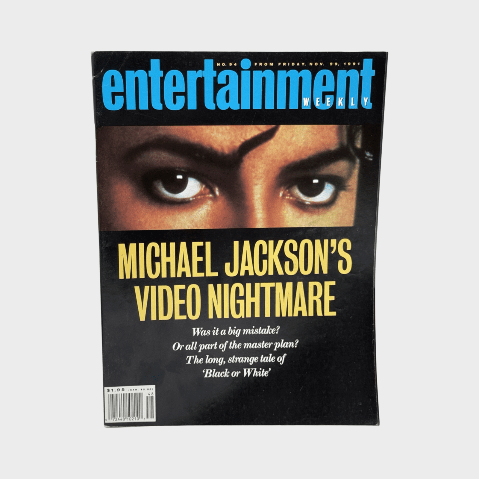 Michael Jackson Entertainment Weekly 1991 Magazine (USA) – Michael ...
