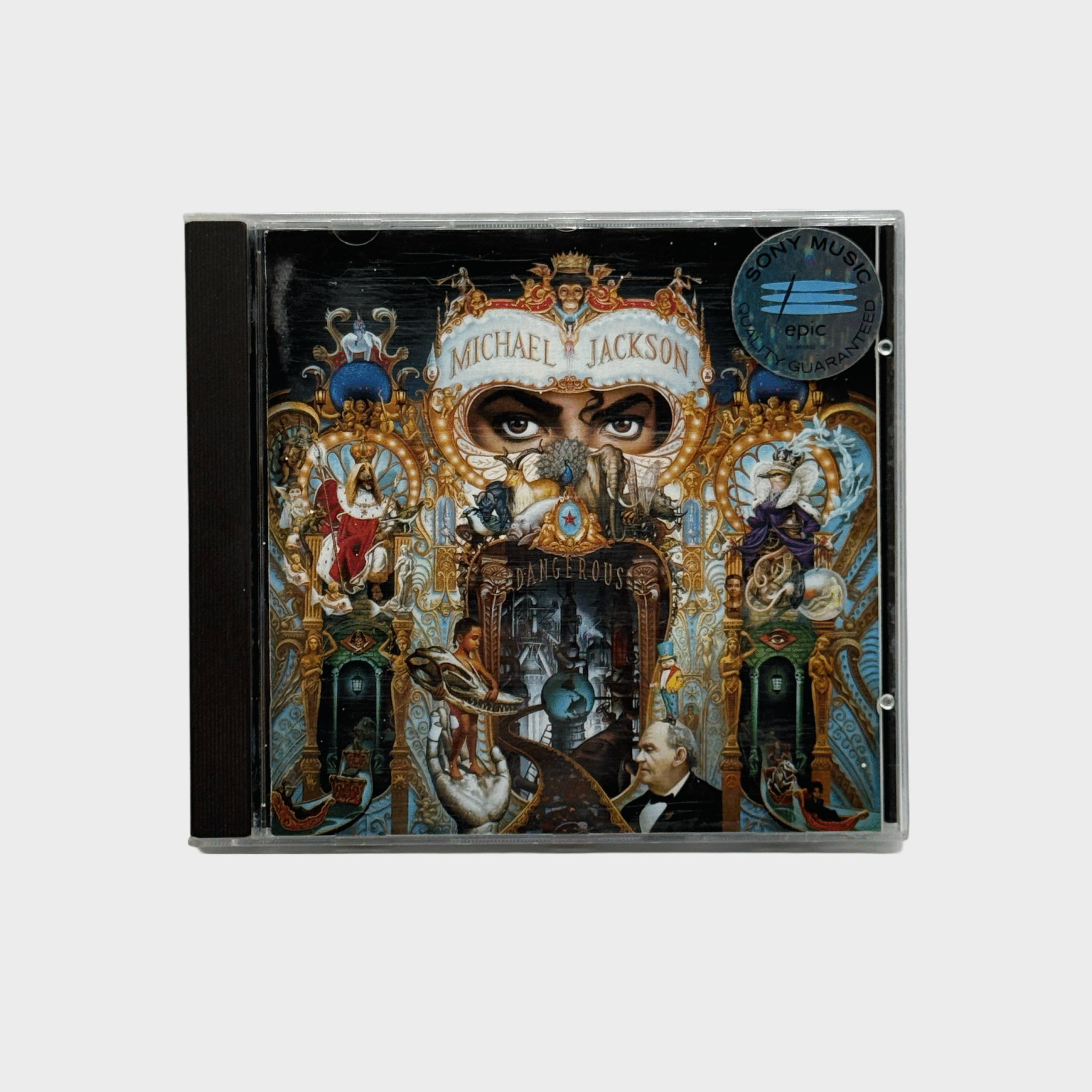 Michael Jackson ‘Dangerous’ CD (EURO) – Michael Jackson Market