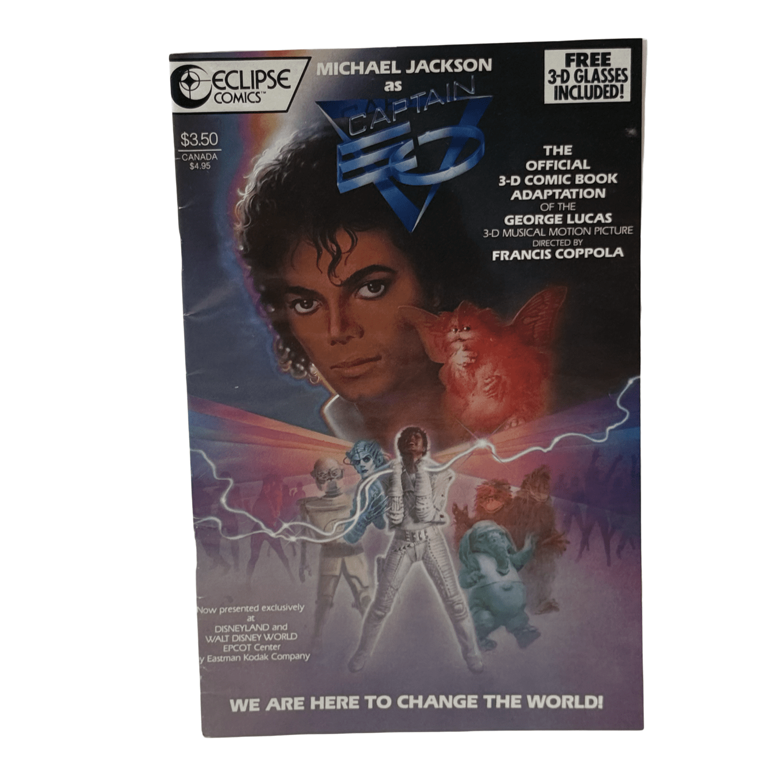 Michael Jackson Captain Eo 3D Comic Book – Michael Jackson Market