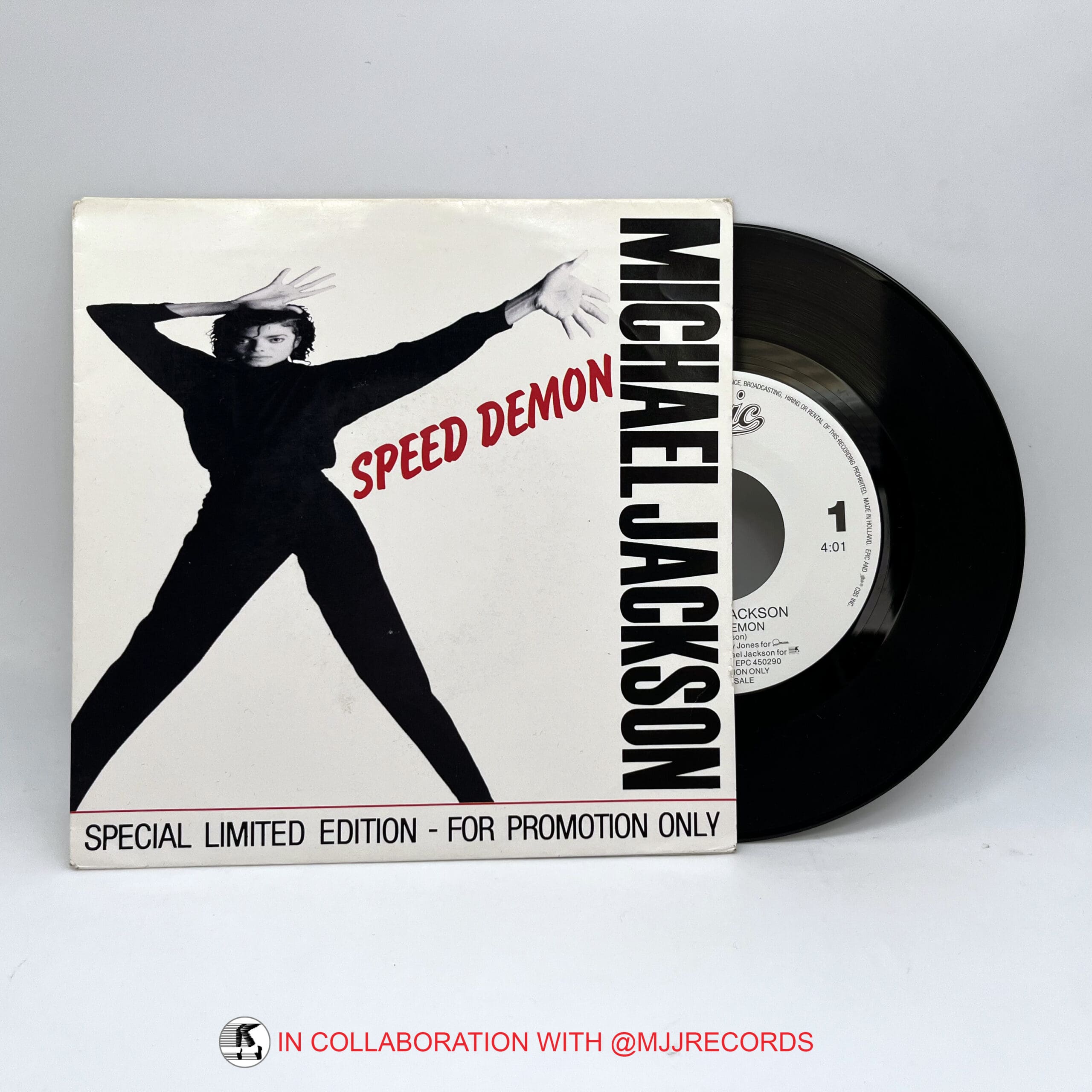 Michael Jackson ‘SPEED DEMON’ Promo 7″ (France) – Michael Jackson Market