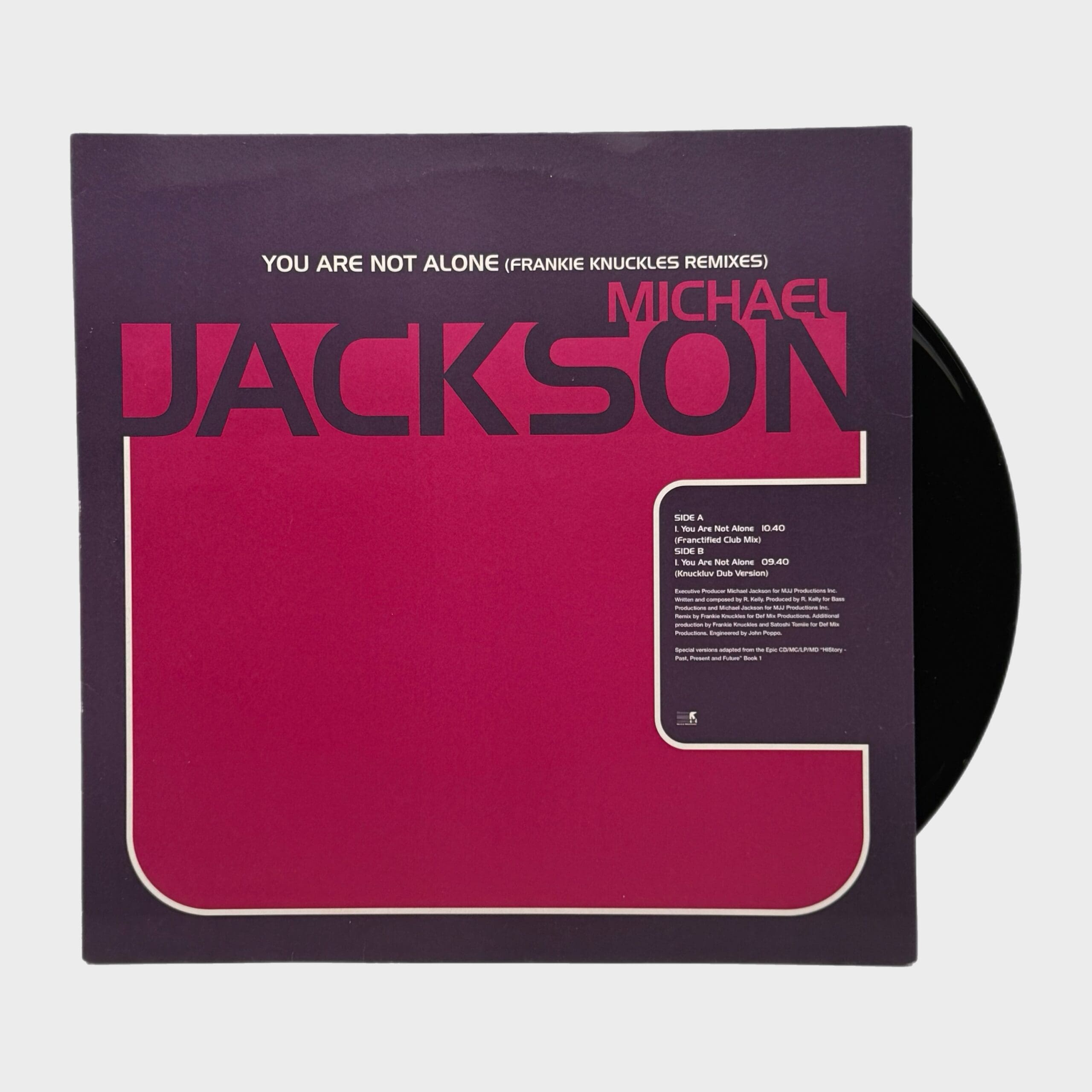 Michael Jackson You Are Not Alone Remixes 12” Single (UK) – Michael ...