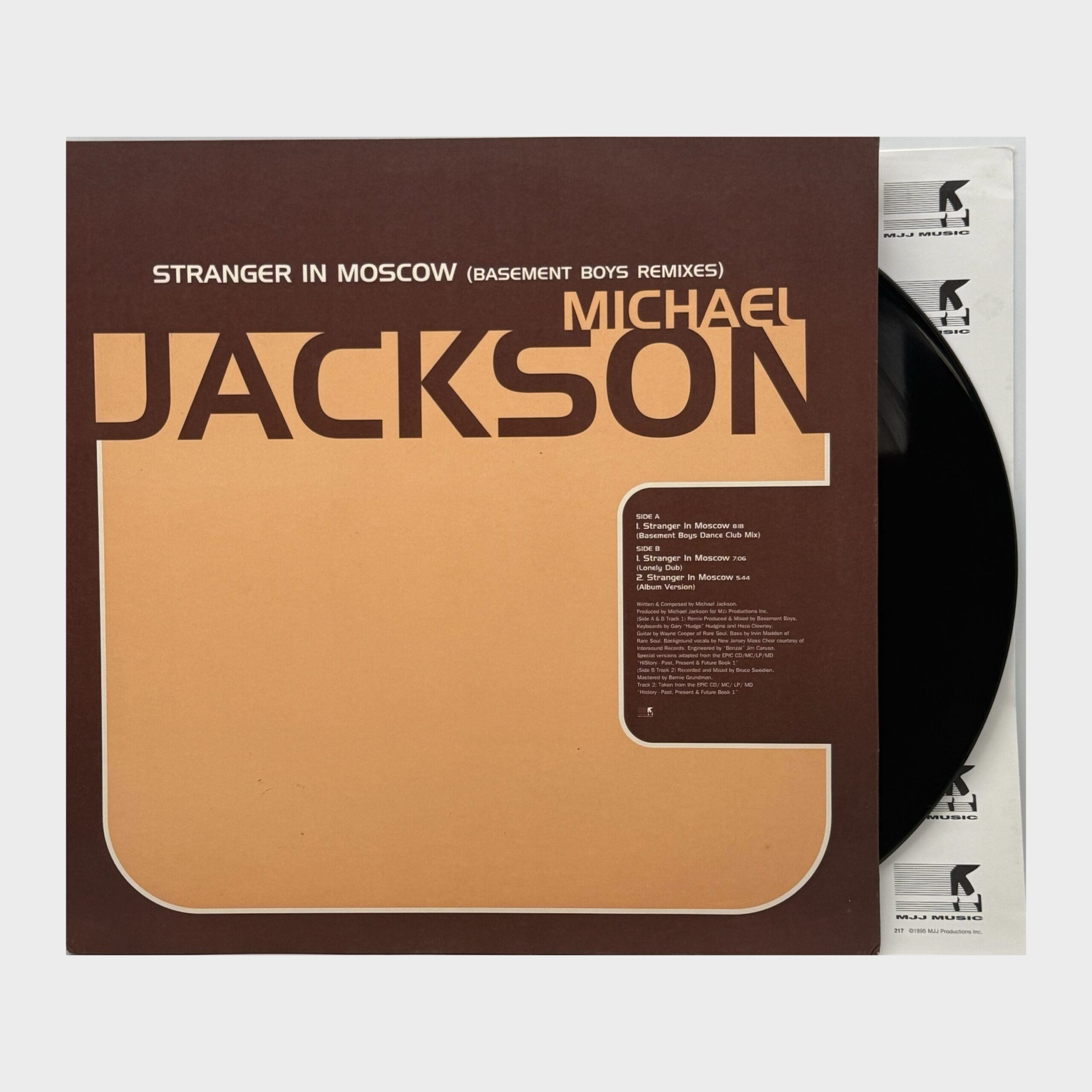Michael Jackson ‘Stranger In Moscow’ Remixes 12” Single (UK) – Michael ...