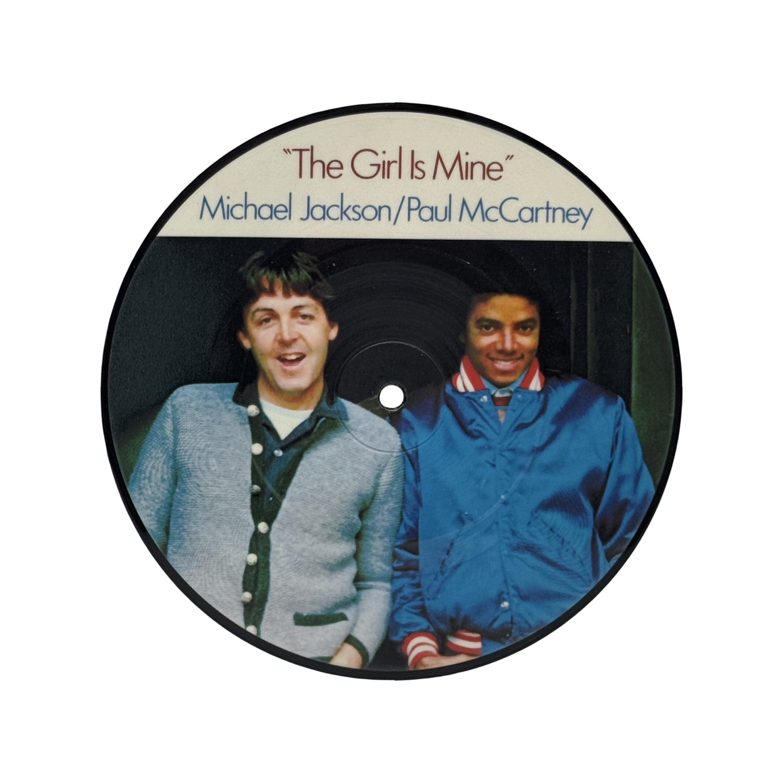 Michael Jackson ‘The Girl Is Mine’ 7″ Picture Disc 45 Single (UK ...