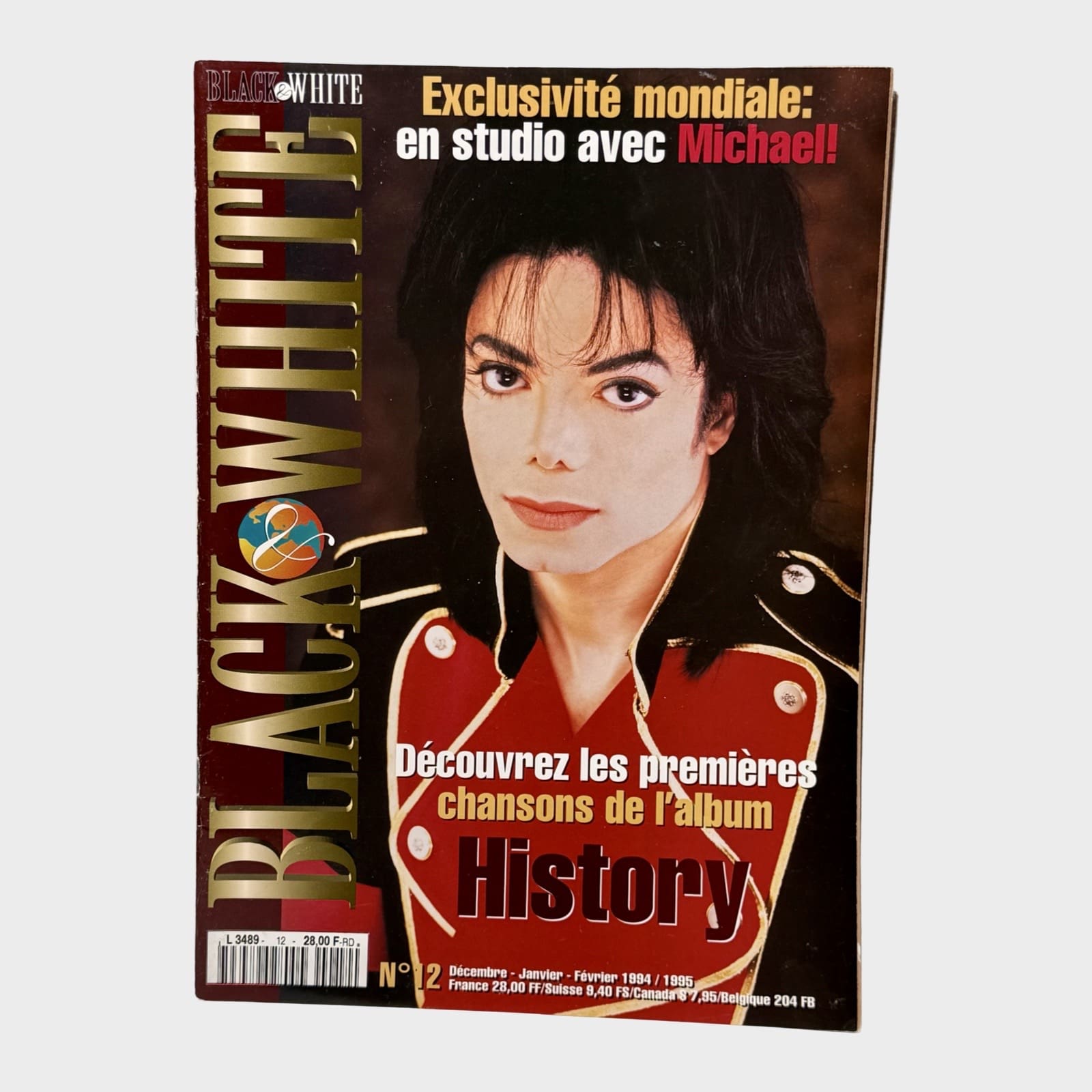 Michael Jackson Black & White Fan Magazine Issue # 12 (Germany ...