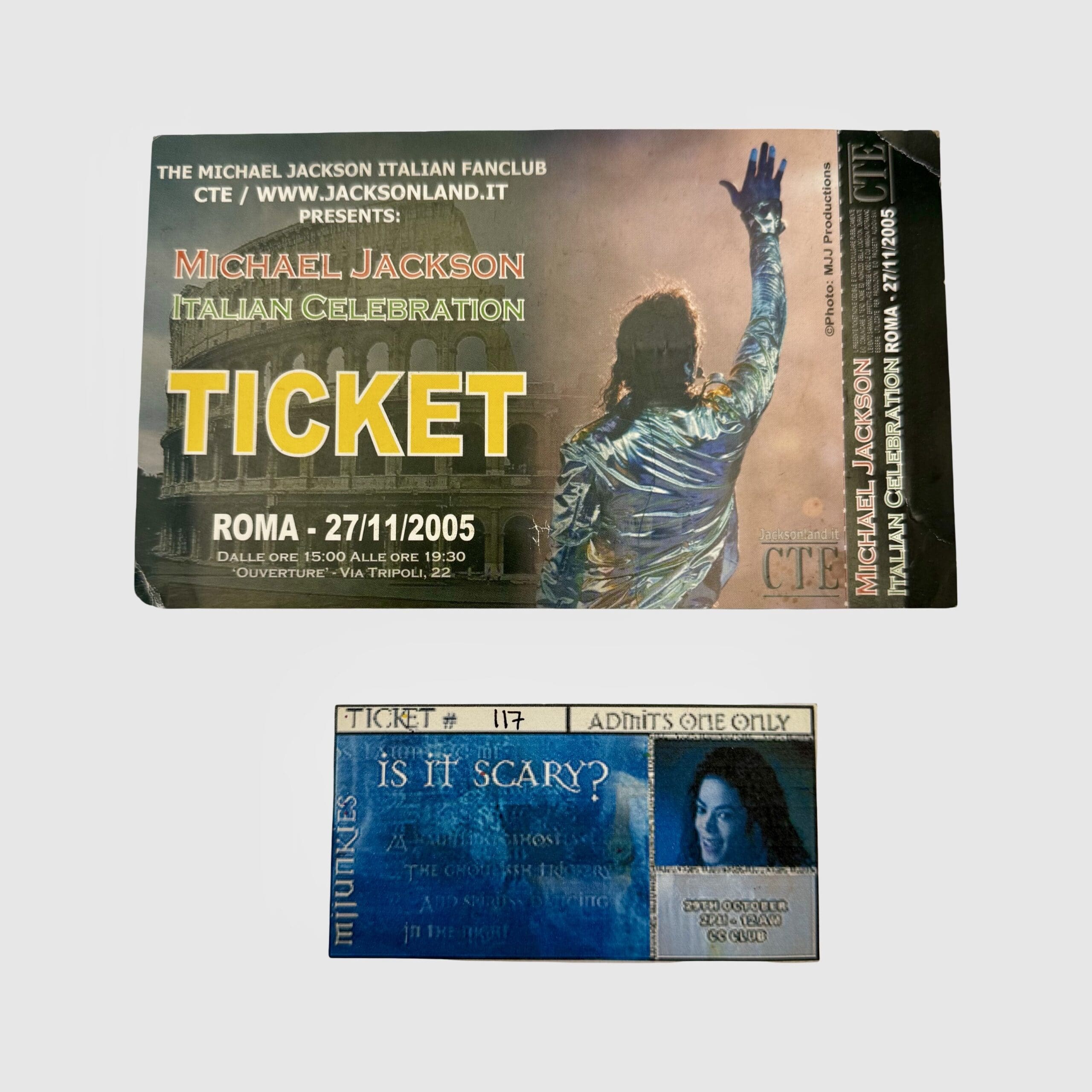 Michael Jackson Two Fan Party Event Tickets – Michael Jackson Market
